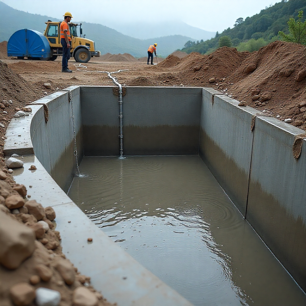 MICT Powerful Concrete Pit Waterproofing System